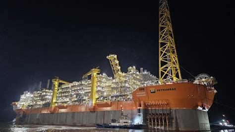Direto Da China Fpso Almirante Tamandaré Novo Navio Plataforma Da