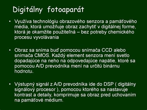 Digitálny fotoaparát ppt download