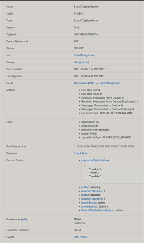 Sonoff Snzb 01 Pairing Devices And Integrations Smartthings Community