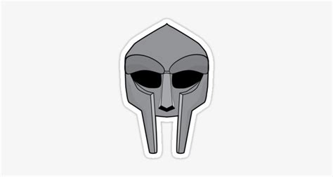 Mf Doom Mask Outline Mf Doom Mask Drawing 375x360 Png Download Pngkit
