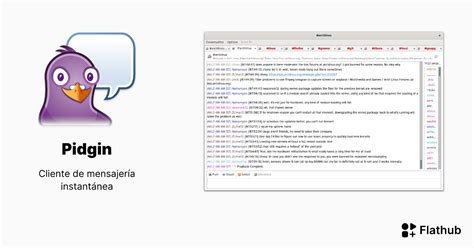 Instalar Pidgin En Linux Flathub