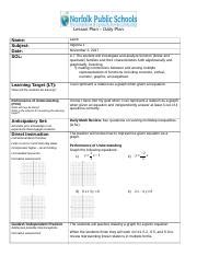 Representing Relations As Graphs Algebra 1 Lesson Plan For Course Hero