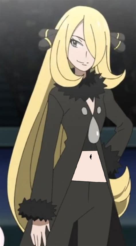 Cynthias Belly Button Edit~ Pokémon Journeys Rbellybuttonhentai