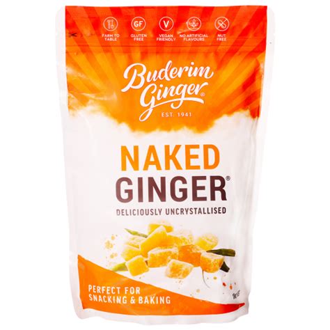 Naked Ginger Kg Buderim Ginger Shop