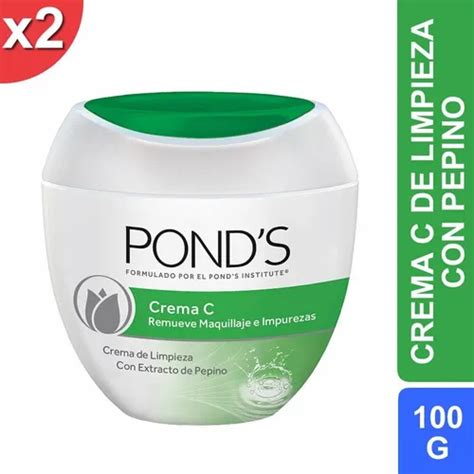 Crema Ponds C Con Pepino 100g 100 Original Mercadolibre