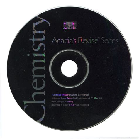 acacia s revise series chemistry software educational computing