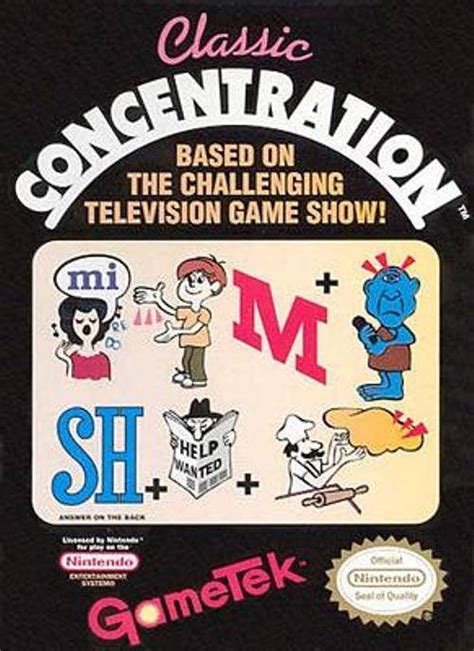 Classic Concentration Nintendo Fandom