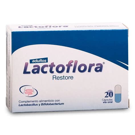 Lactoflora Restore Complemento Alimenticio 20 Cápsulas Farmacia Calàbria