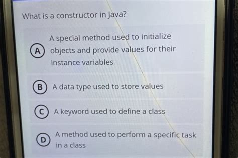 What Is A Constructor In Java A Special StudyX