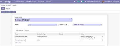 Odoo 14开发者指南第十二章 自动化、工作流、email和打印件 Alan Hou的个人博客