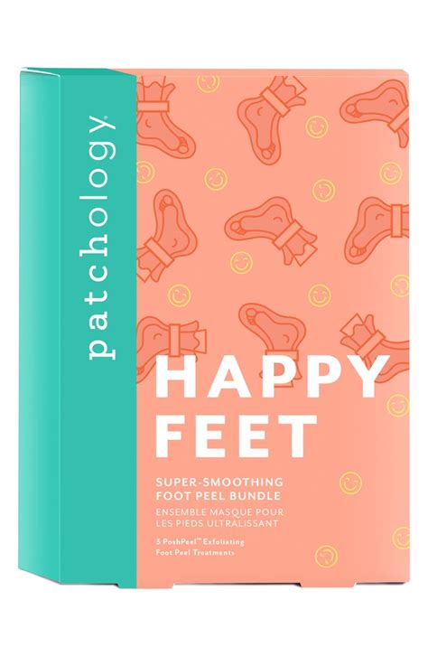 Patchology Happy Feet Super Smoothing Foot Mask Set 60 Value Nordstrom