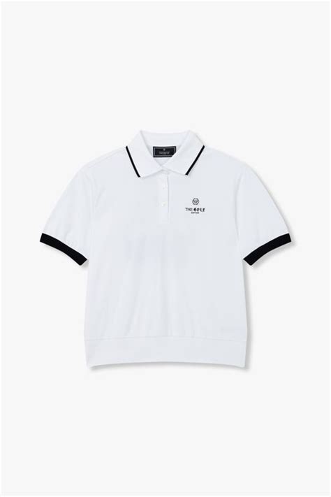 Philipp Plein Golf필립플레인 골프 Women 테디 아크워크 폴로 셔츠 Sivillage 에스아이빌리지