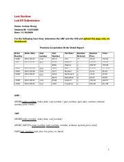 Lab09 Normalization1 Pdf Last Section Lab 09 Submission Name