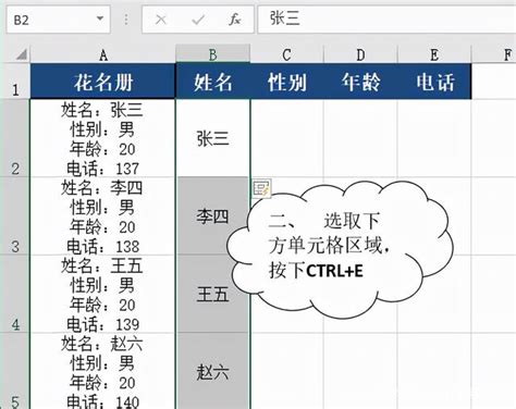 excel中如何快速将具有多个换行内容的单元格拆分为多个单元格？ 天天办公网