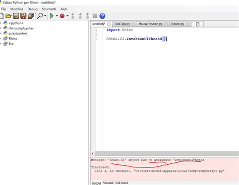 Rs Command Doesn T Work Scripting McNeel Forum