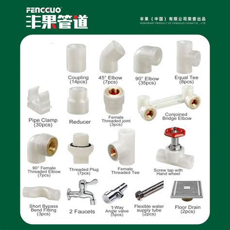 Ppr Water Pipes And Fittings Package Complete Set Lazada Ph
