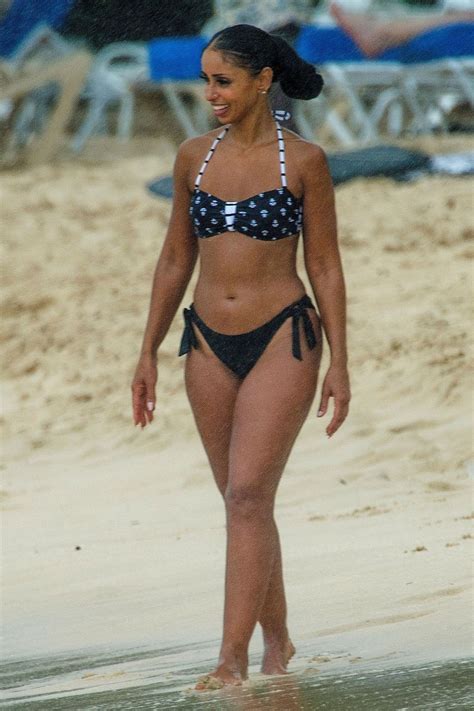 MYA HARRISON In Bikini At A Beach In Barbados 02 23 2019 HawtCelebs