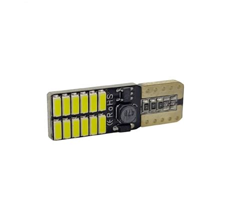 LED лампа w w smd PCB з білою обманкою купити led T для авто на Avolt ua