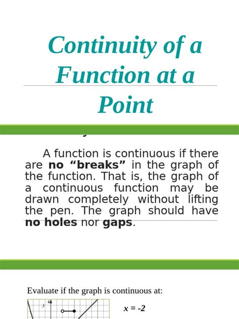Continuity Of A Function Pdf Mathematical Analysis Mathematical