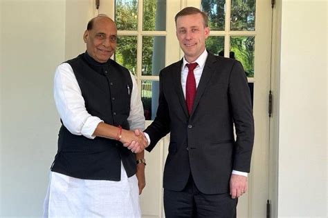 Defence Minister Rajnath Singh Engages In Strategic Talks With Us