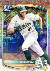 Nick Kurtz Rookie Cards Get Straight As