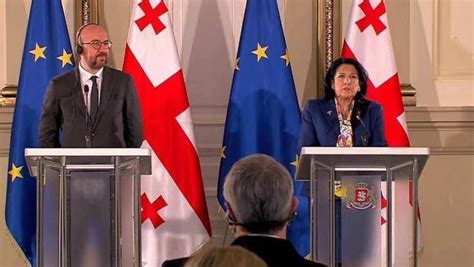 შარლ მიშელის საქართველოში ვიზიტის განრიგი ცნობილია