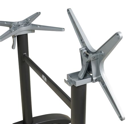 Outdoortischgestell Cindy Double Kipp Anthrazit Kason De