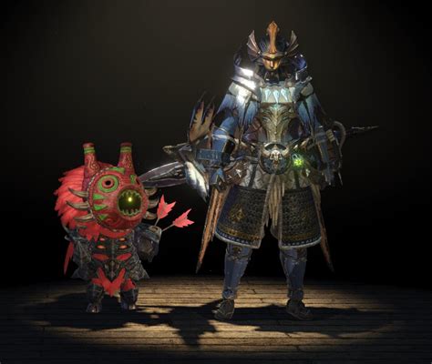 Samurai Set Monster Hunter World Uzli