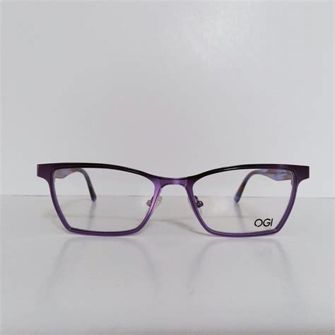 Womens Ogi Designer Eyeglasses Frames And Case 53 18 Gem