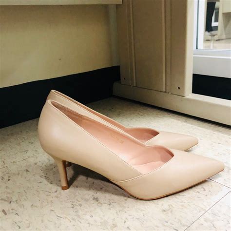 So Fab Nude Pumps Womens Fashion Footwear Heels On Carousell