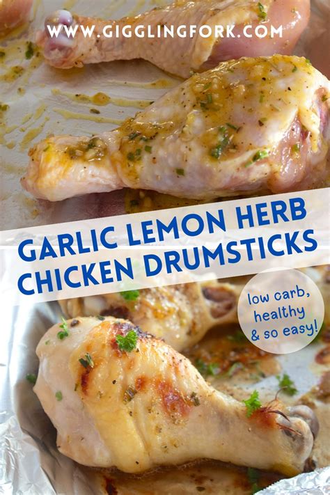Lemon Herb Chicken Drumsticks