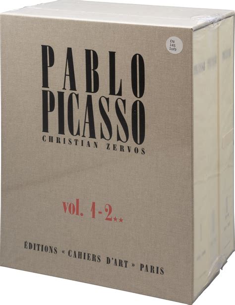 Pablo Picasso Zervos Revised Edition Complete In 33 Volumes By