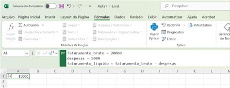 Aprenda A Utilizar O Python No Excel
