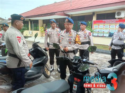 Disiplin Berlalu Lintas Kendaraan Pribadi Setiap Personel Batalyon A