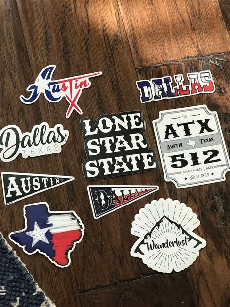 Vinyl Stickers Texas Sticker Sticker Decal Car Decal Etsy