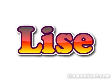 Lise Logo Free Name Design Tool From Flaming Text