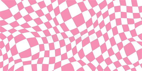 Distorted Checkerboard Background Green Retro Psychedelic Checkered Wallpaper Wavy Groovy