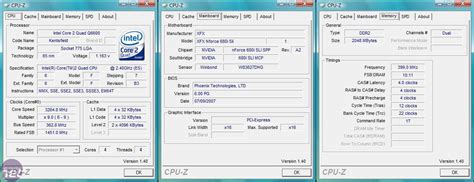 Overclocking Intel S Core 2 Quad Q6600 Bit Tech Net