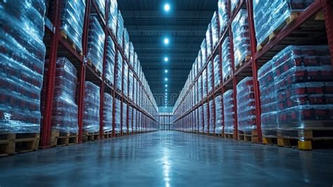 Logistics Warehouse For Efficient Storage And Distribution Of Perishable Goods Under Climate