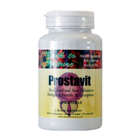 Prostavit - Back 2 Nature