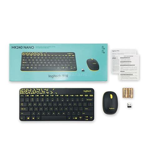 Logitech Mk Nano Wireless Keyboard And Mouse Combo Daraz Lk