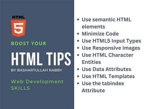 Html Secret Tips Boost Your Web Development Skills By Bashartullah Rabby Medium