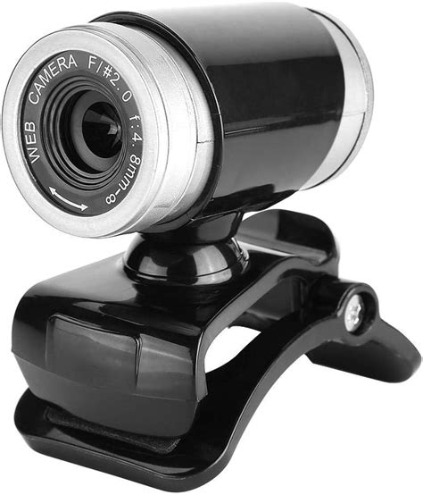 Cámara Web Con Micrófono Con Clip 360 Grados Usb 12 Megapíxeles Hd