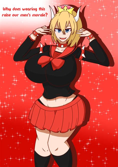 Bowsette Cosplaying By Duskyer On Deviantart