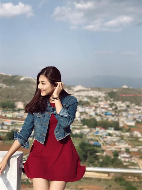 May Myint Mo Beautiful Snapshots In Taung Gyi Shan State