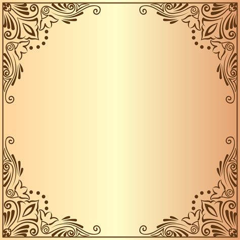 Frame Border Design Vector Border Design Vector Border Png Andesp