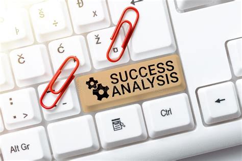 text sign showing success analysiscreating graph to determine increase