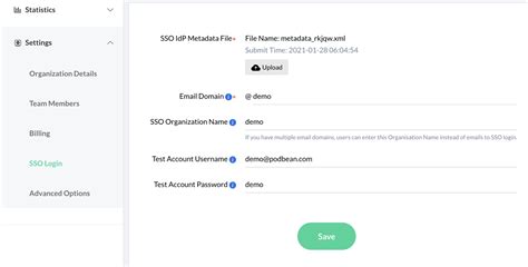 How To Update Sso Login Configuration Podbean Support