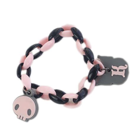 原创手作夏季玉桂狗库洛米美乐蒂布丁狗闺蜜软妹甜系情侣手链虎窝淘