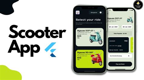 Flutter UI Challenge Scooter App Responsive Flutter UI Speed Code YouTube